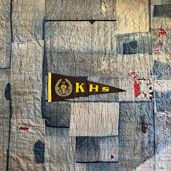 Vintage KHS nihil Sine Labore Pennant - Etsy