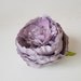 1 Jumbo Gray Silk Peony Grey Artificial Flowers Big Peony - Etsy