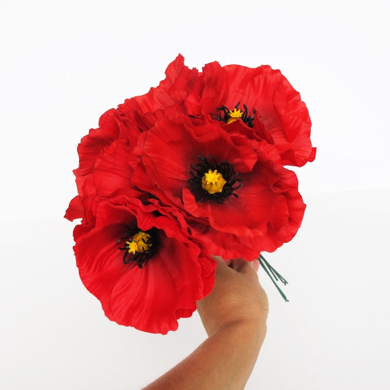 Poppy Table Decoration - Etsy