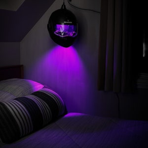 Motorcycle Helmet Hanging Lamp - Etsy