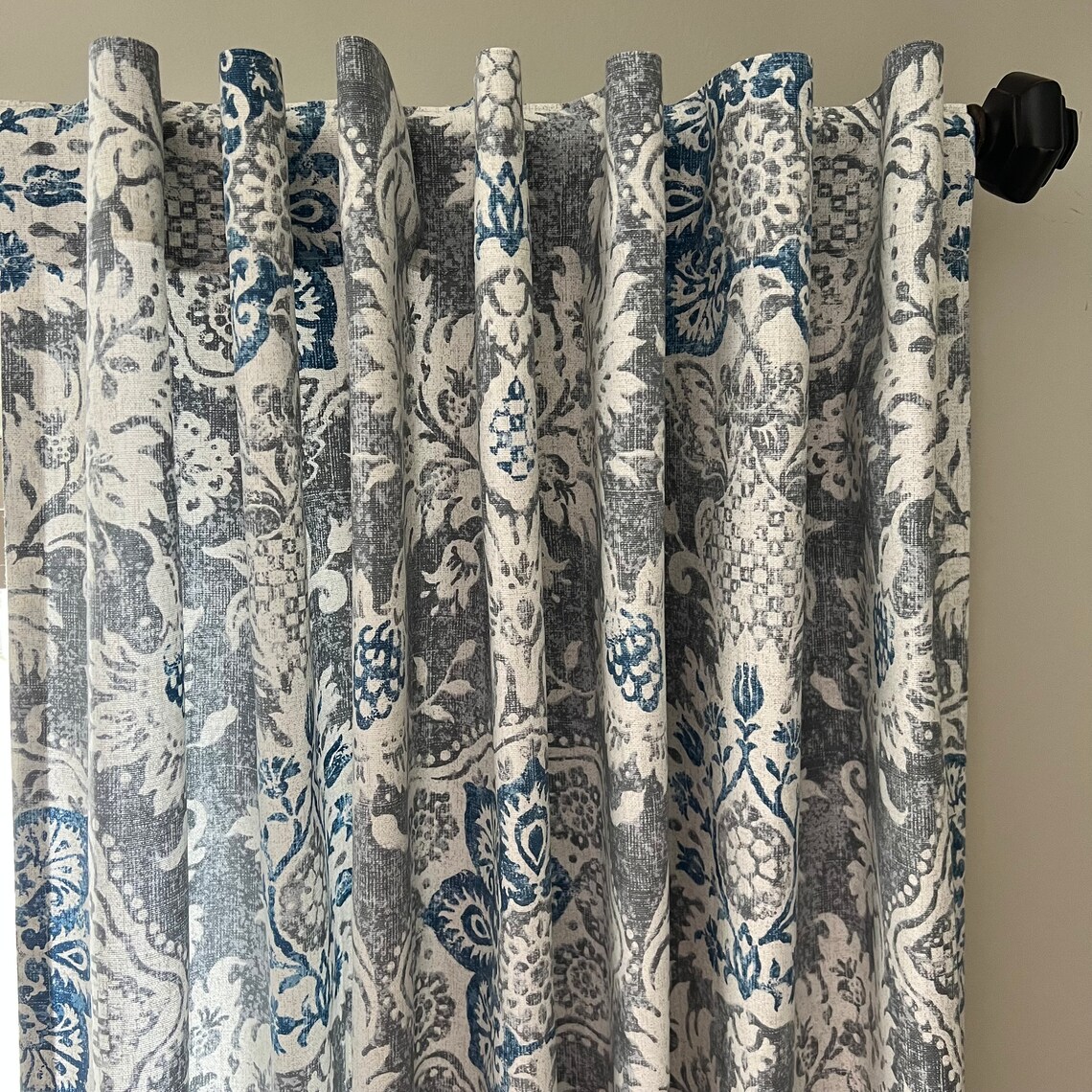 Custom Made Drapery Panels and Valance in Magnolia Home Fashions ...