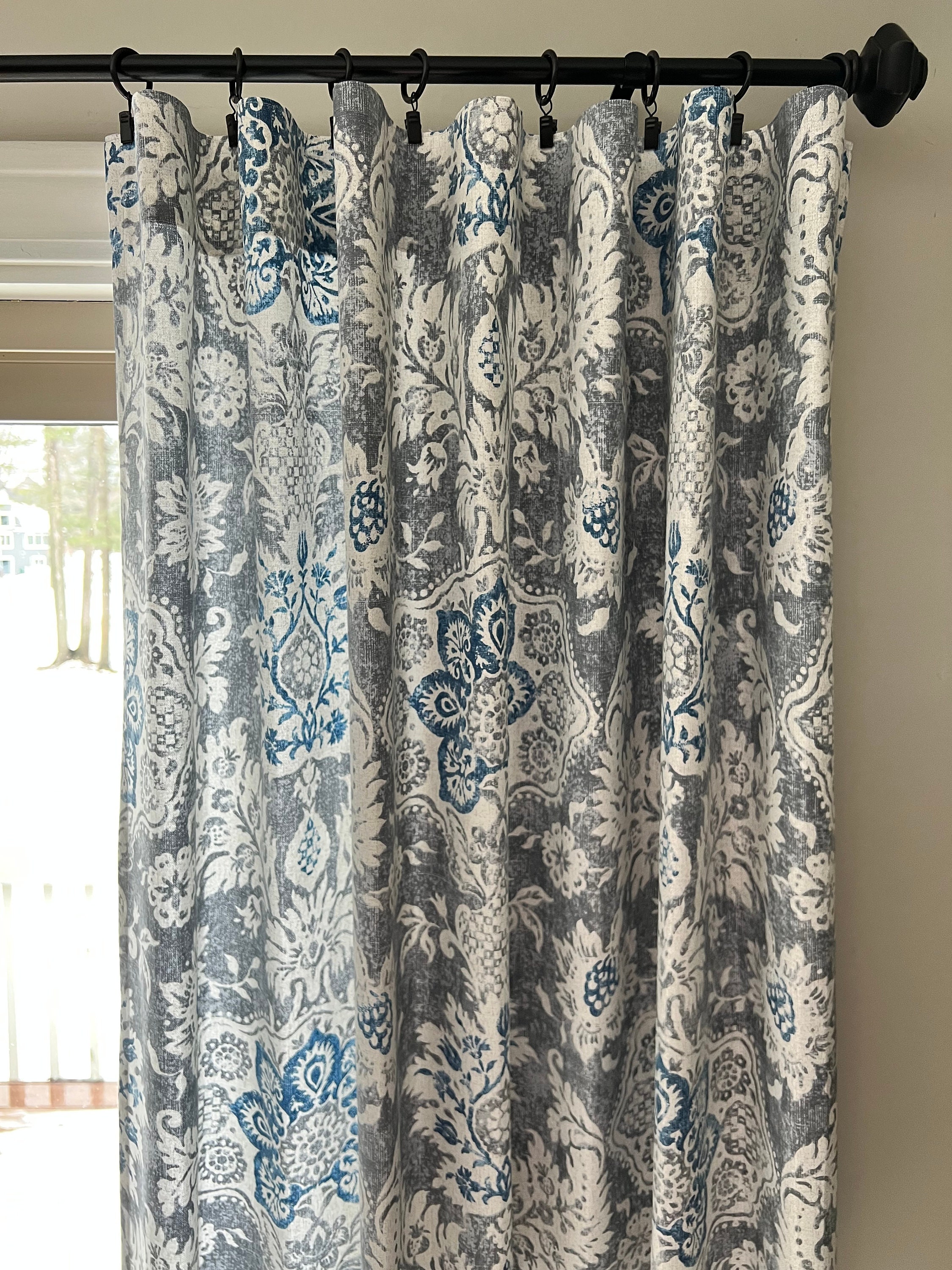 Custom Made Drapery Panels and Valance in Magnolia Home Fashions ...