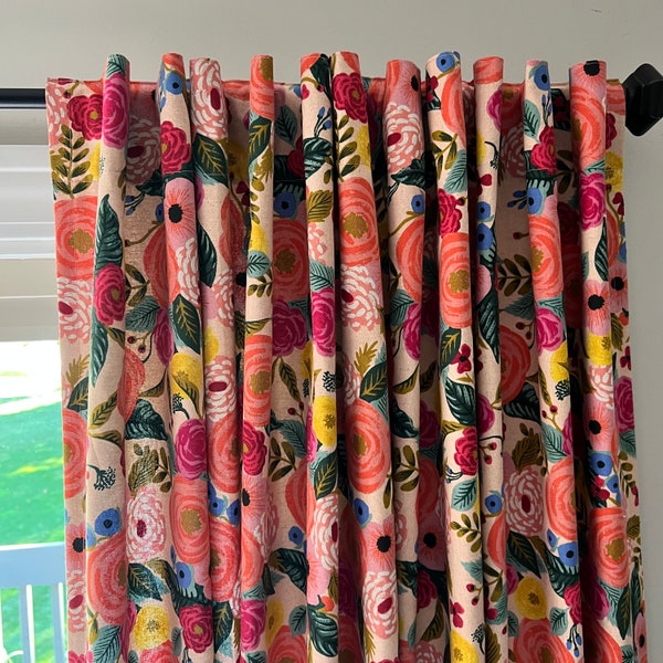 Rifle Paper Curtain - Etsy