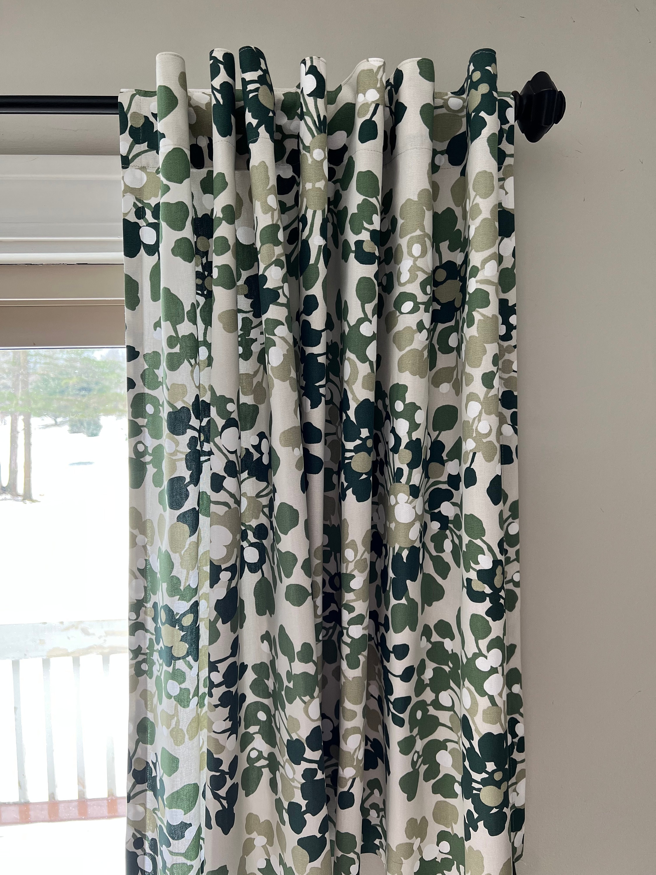 Drapery Panels and Valance in Magnolia Home Fashions Starlight | Etsy