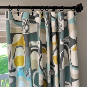 Mid-century Modern Drapery Panels or Valance in Covington Moyano Spa ...