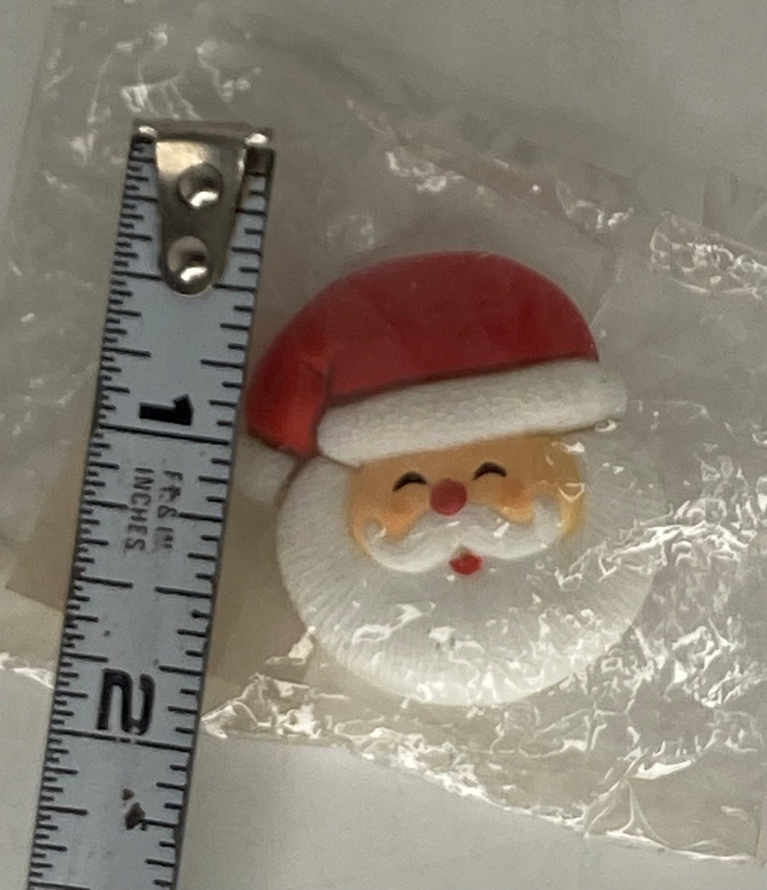 Small Santa Claus Vintage Hallmark Christmas Pin Brooch 1980's Costume ...