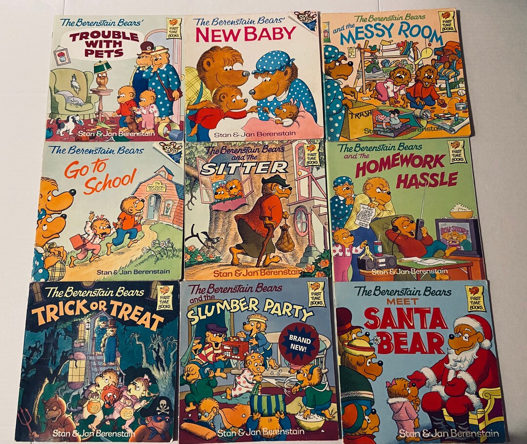 Vintage Berenstain Books / 1980s - Etsy