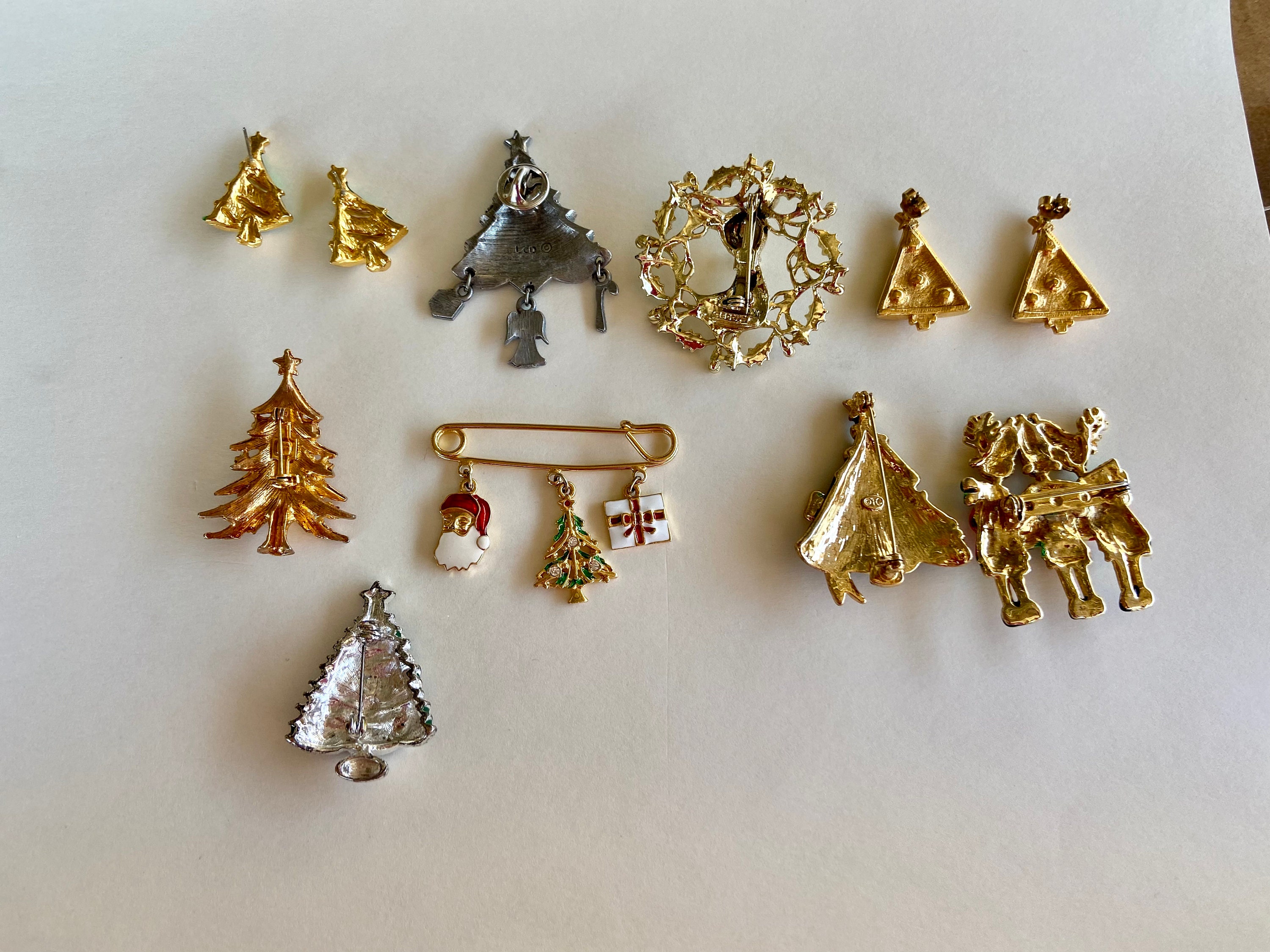 Christmas Holiday Assortment Lot Pins - Etsy