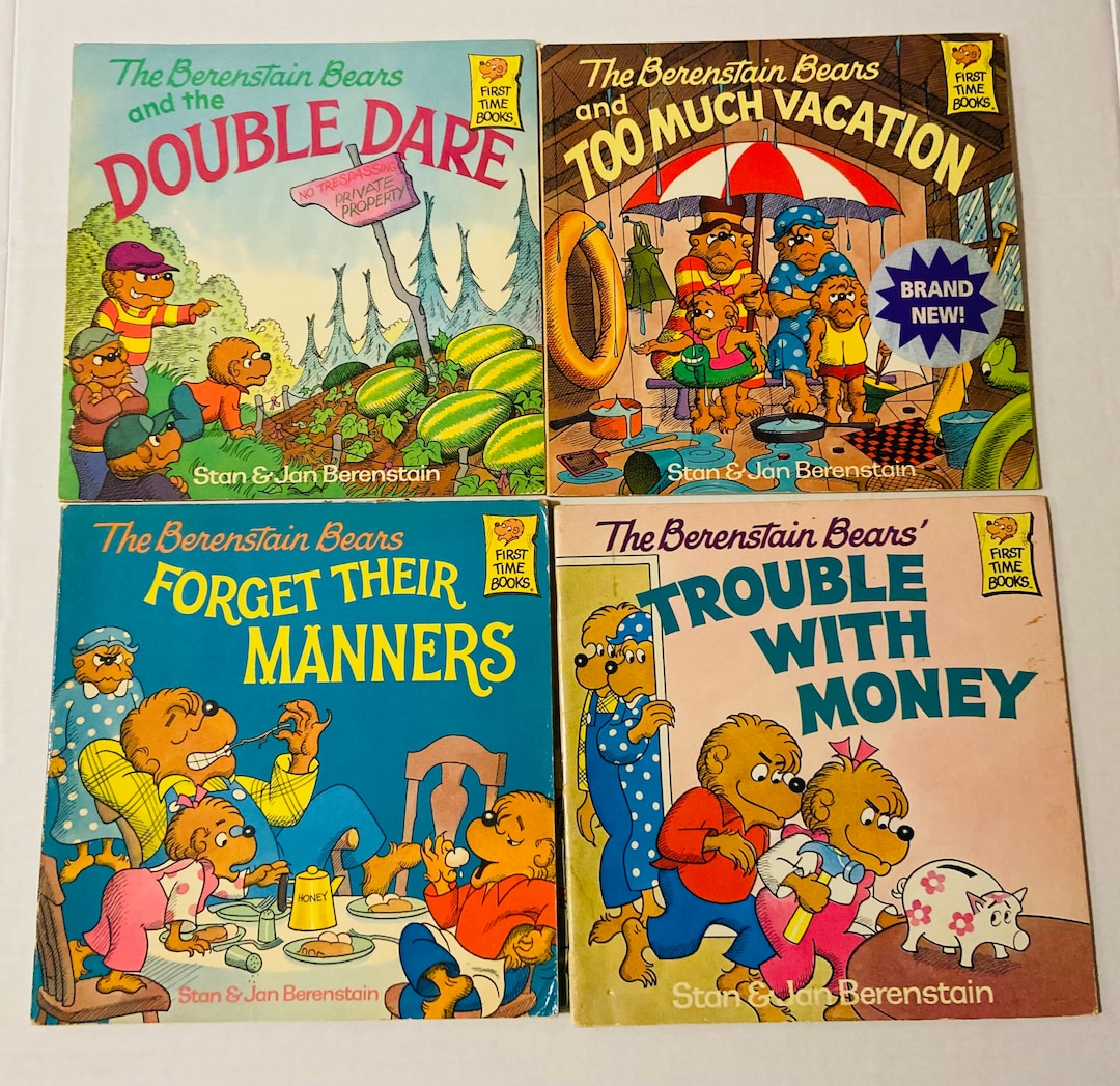 Vintage Childrens Books the Berenstain Bears by Stan & Jan Berenstai ...
