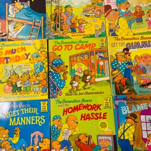 Vintage Children’s Books the Berenstain Bears by Stan & Jan Berenstain ...