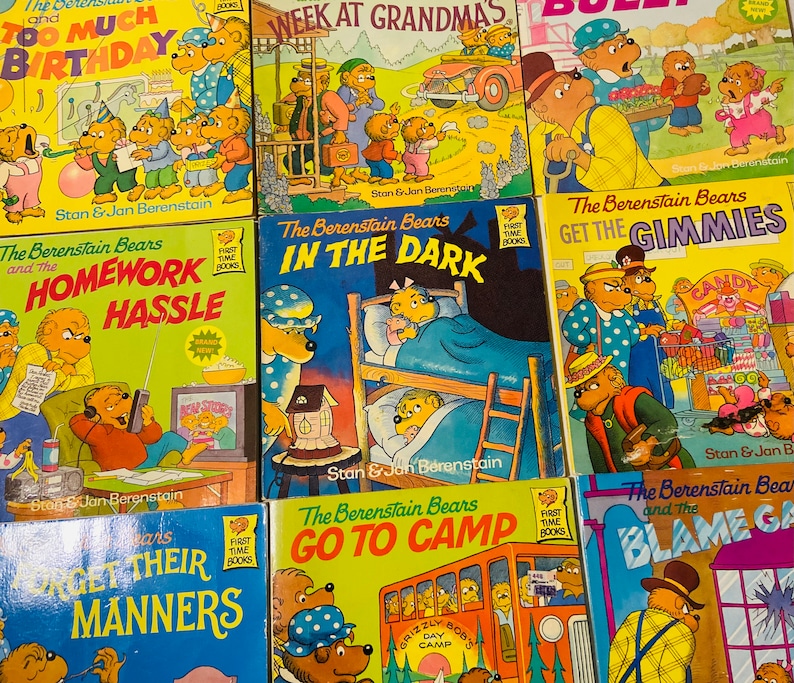 Vintage Children’s Books the Berenstain Bears by Stan & Jan Berenstain ...