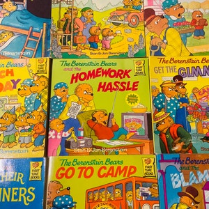 Vintage Children’s Books the Berenstain Bears by Stan & Jan Berenstain ...