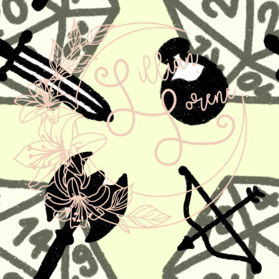 Seamless Pattern Dnd Dungeons Dragons - Etsy