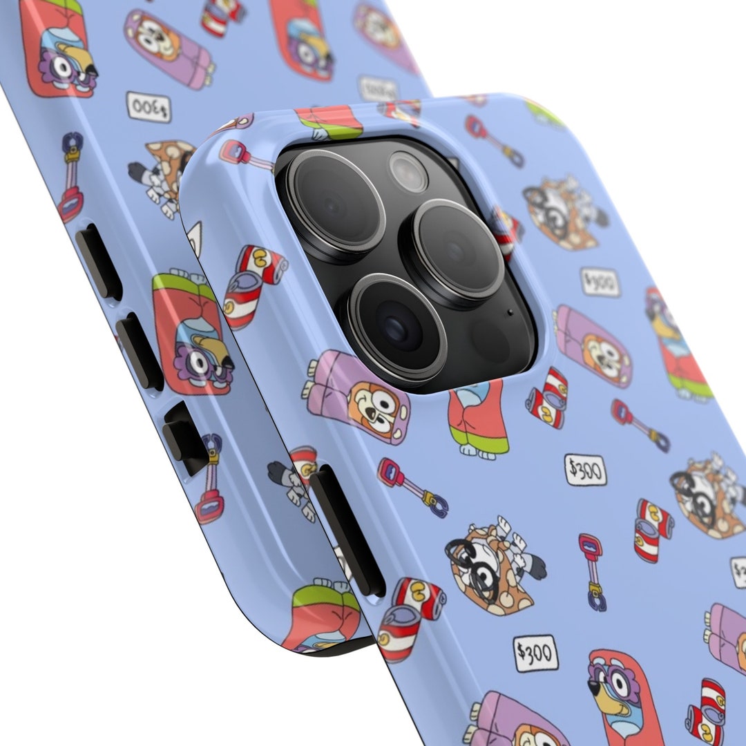 IPhone 11,12,13,14,15 Tough Case Bluey Bingo Muffin Grannies - Etsy