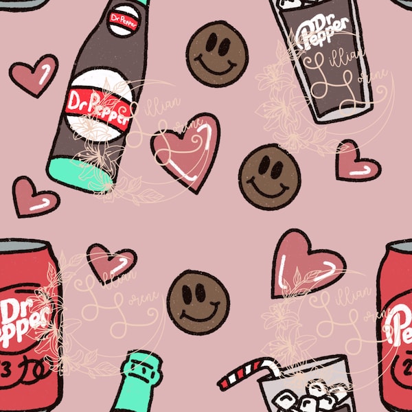 Dr. Pepper Fabric - Etsy
