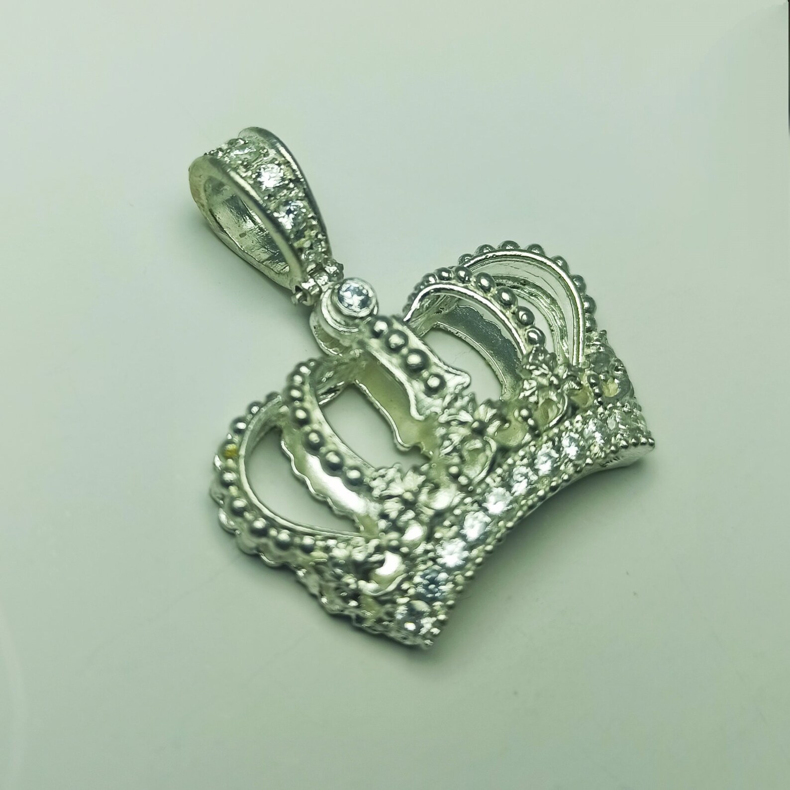 Crown. Royal Pendant Necklace for Men / Women / Sterling Silver for ...