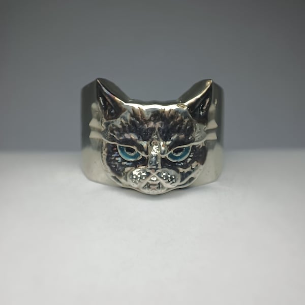 Cat Ring - Etsy