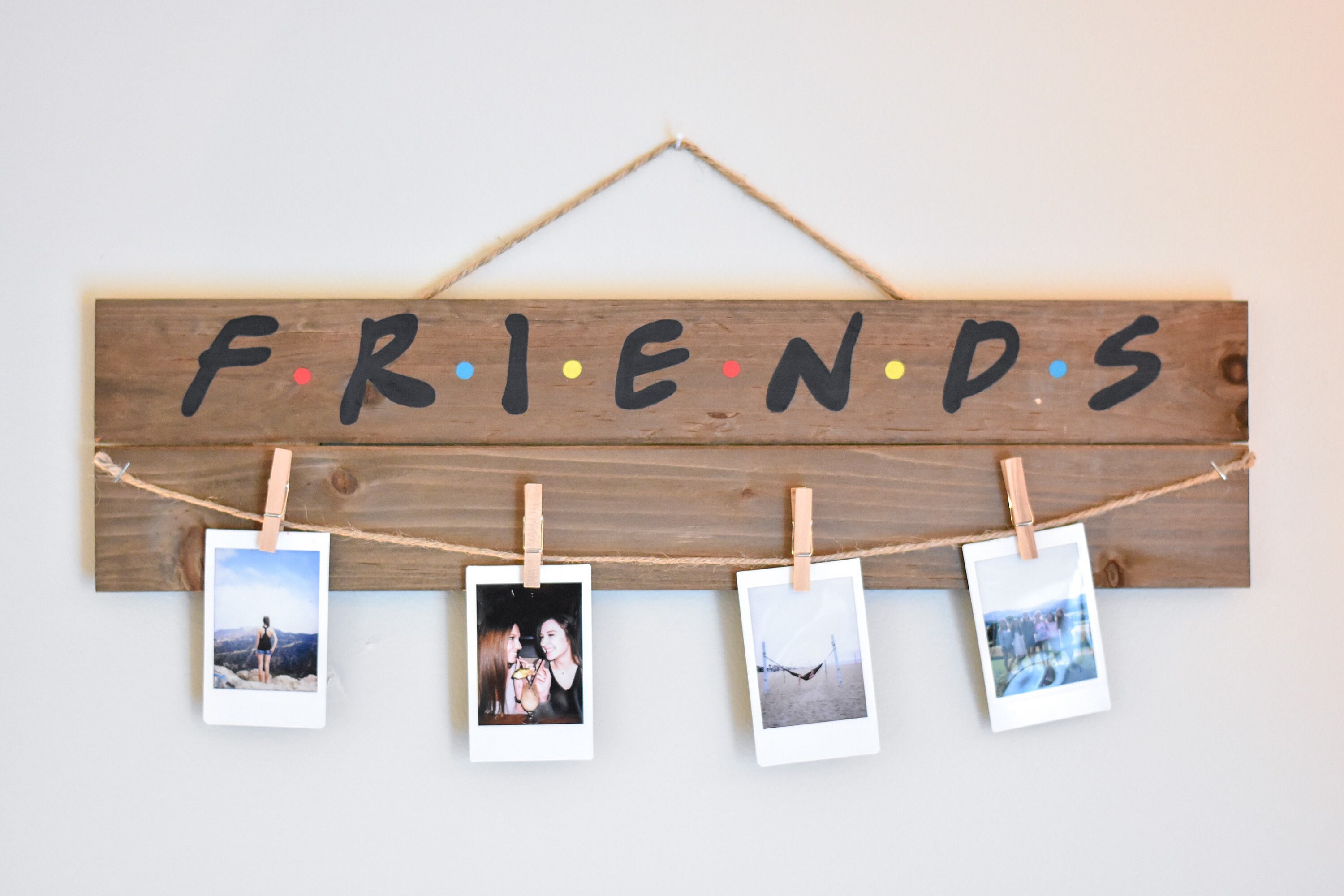 Friends TV Show Picture/polaroid Hanging Board - Etsy