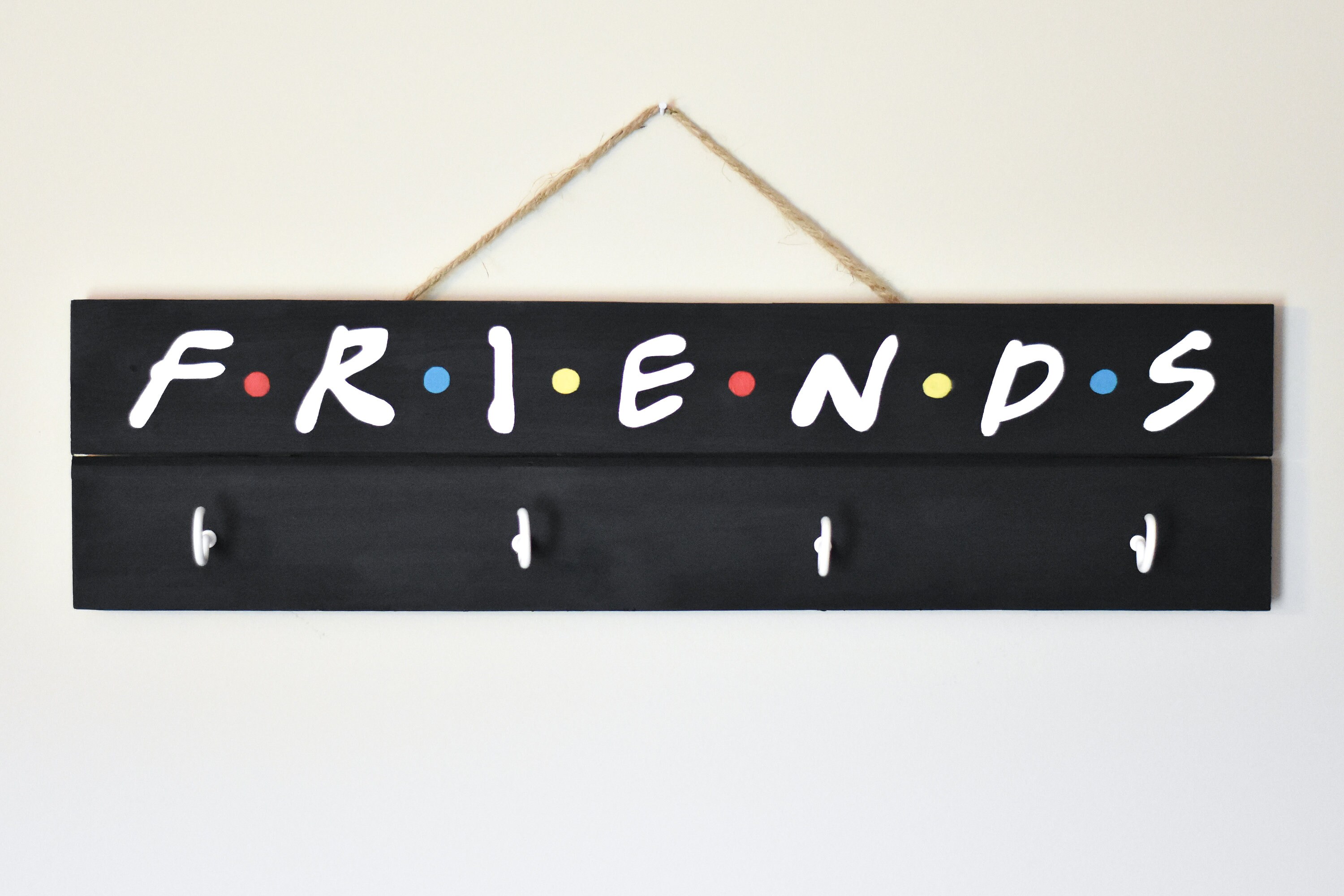 Custom Friends TV Show Key Holder Board - Etsy Nederland