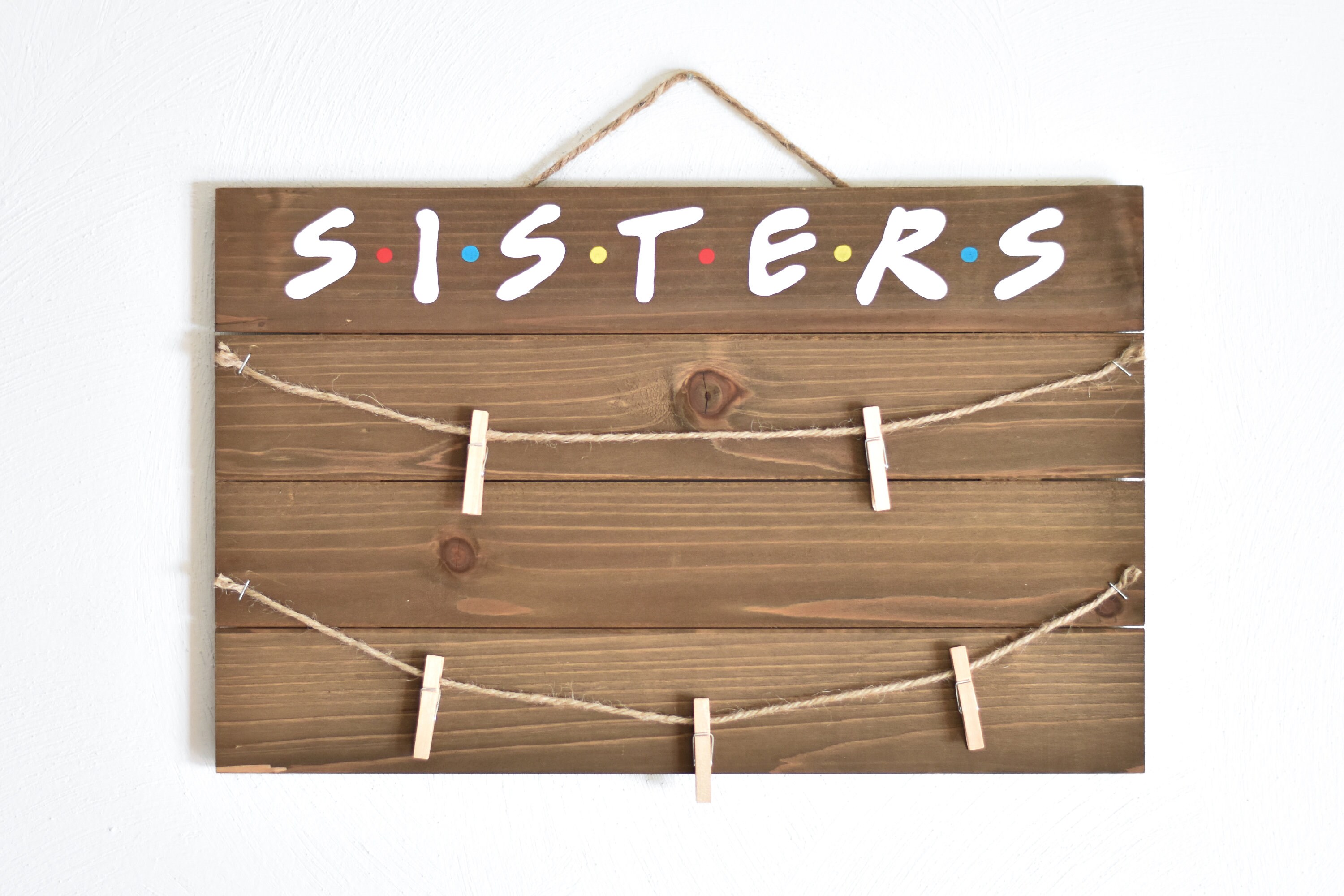 Custom Friends TV Show Picture/polaroid Hanging Board - Etsy