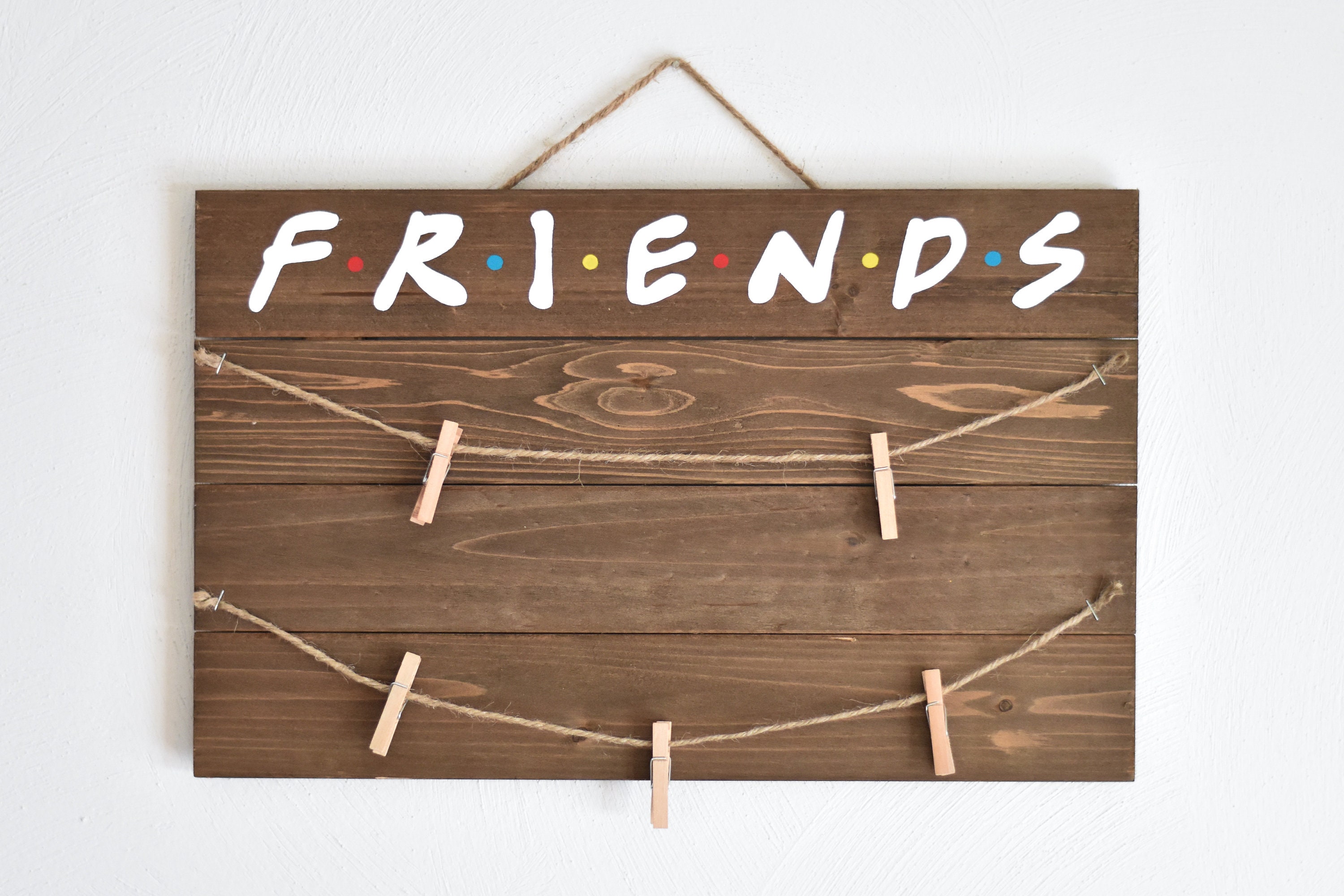 Custom Friends TV Show Picture/polaroid Hanging Board - Etsy