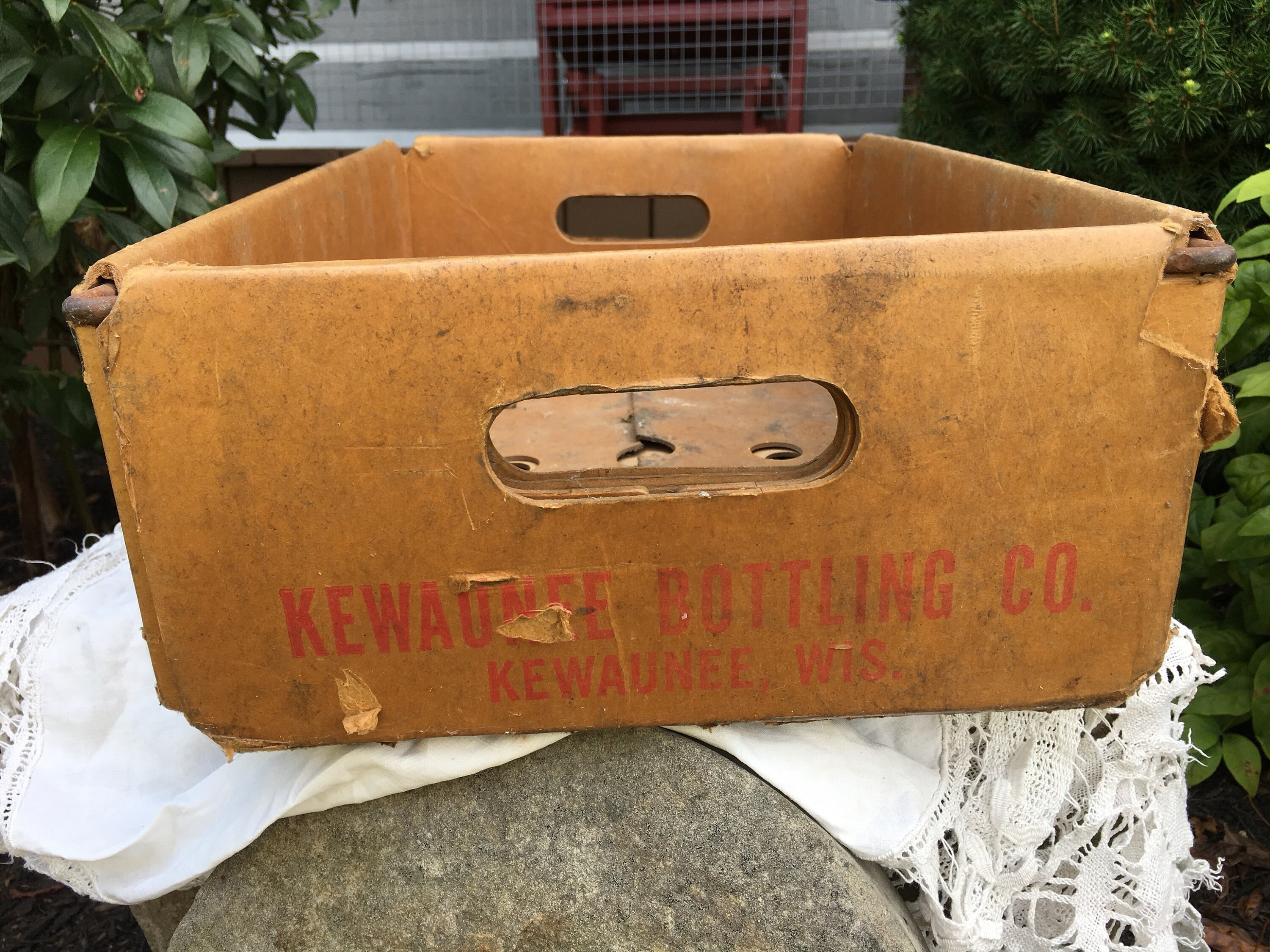 Double Cola Crate Cardboard Kewaunee Bottling Co Wisconsin | Etsy