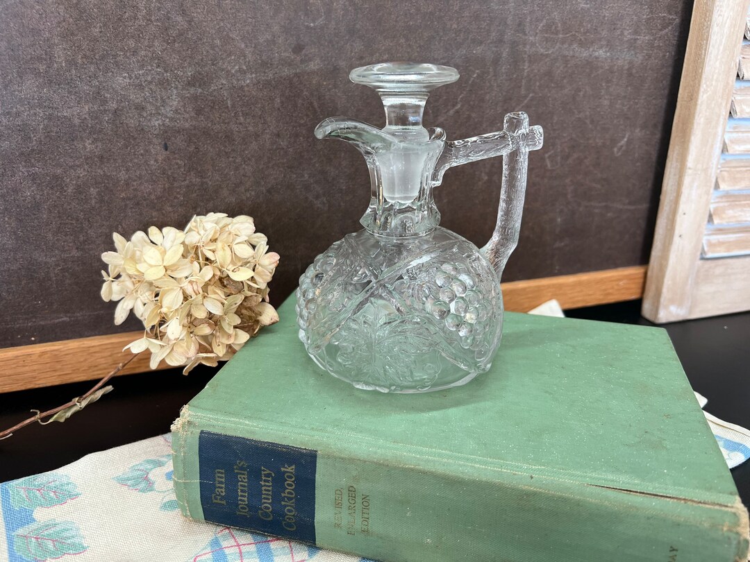 Grape Vinegar Oil Bottle Cruet With Stopper - Etsy
