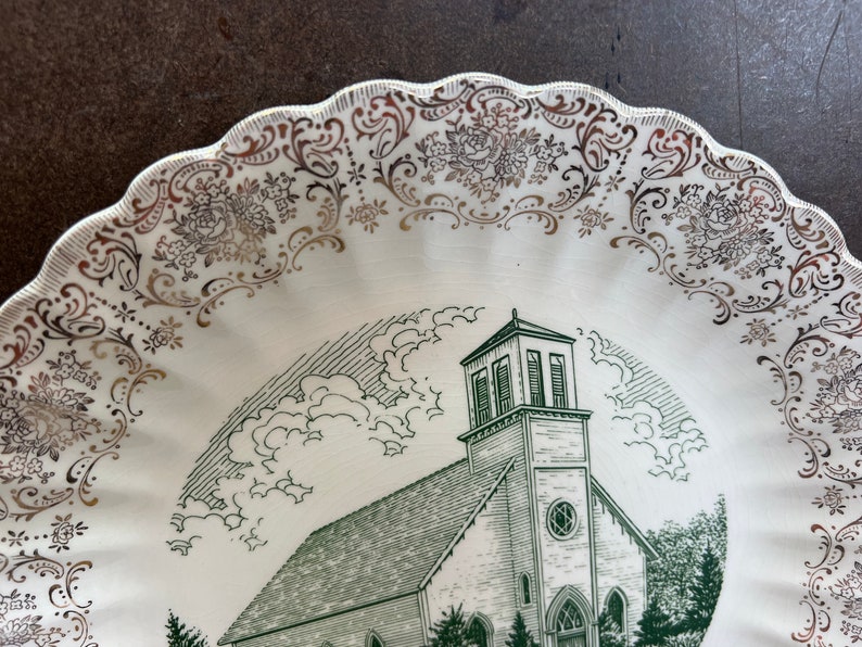 Collectible Church Plate World Wide Art Studios - Etsy