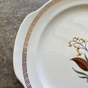 Cunningham & Pickett Oakdale Pattern Platter/plate With Handles - Etsy