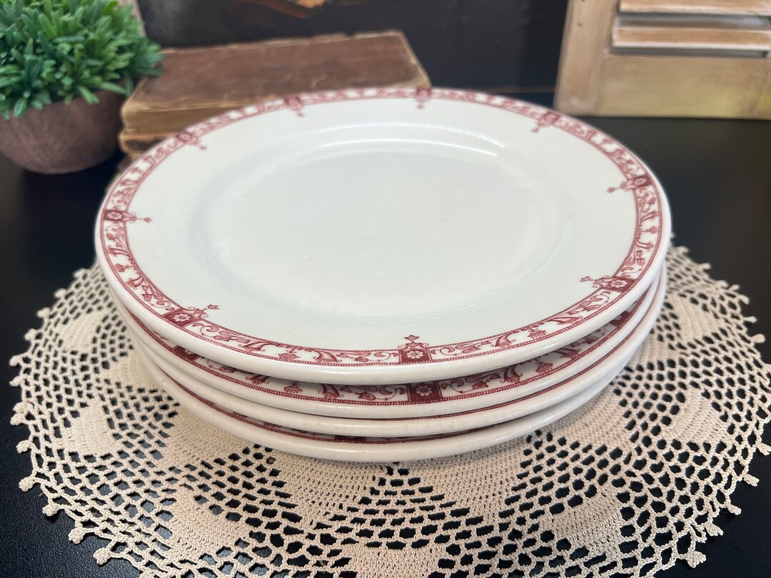 Restaurant Ware Dinner Plates Set of Four Mcnicol China - Etsy