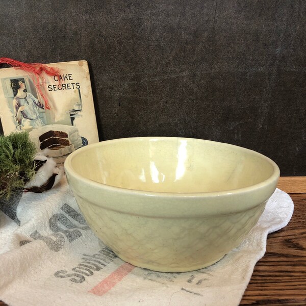 Yellow Ware Pottery - Etsy