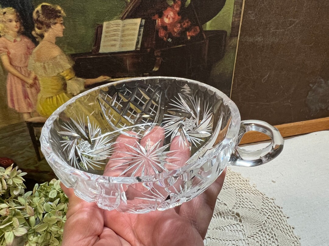 Crystal Star Pinwheel Nappy Dish - Etsy