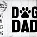 Dog Dad Svg Cut Files - Etsy