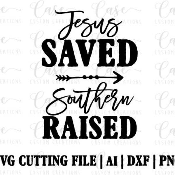 Southern Raised Svg - Etsy
