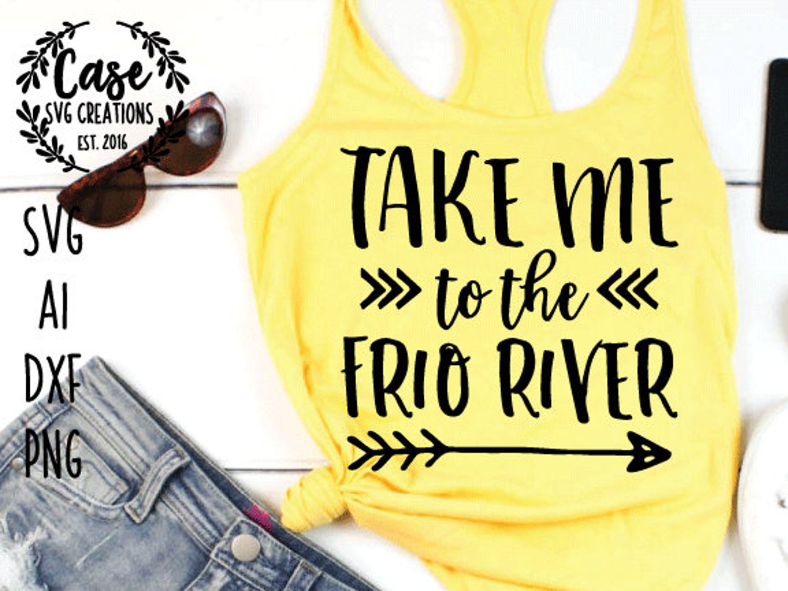 Frio River SVG File SVG Files for Cricut DXF Files for | Etsy