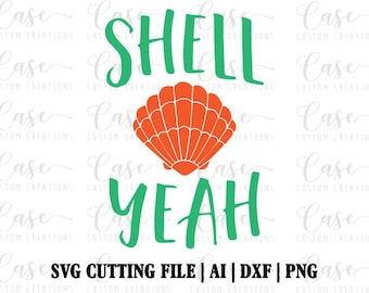 Clam Shell SVG Eps DXF Cutting File Shell Svg Shell Cut - Etsy