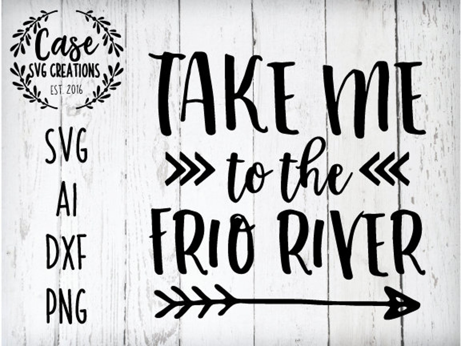 Frio River SVG File SVG Files for Cricut DXF Files for - Etsy