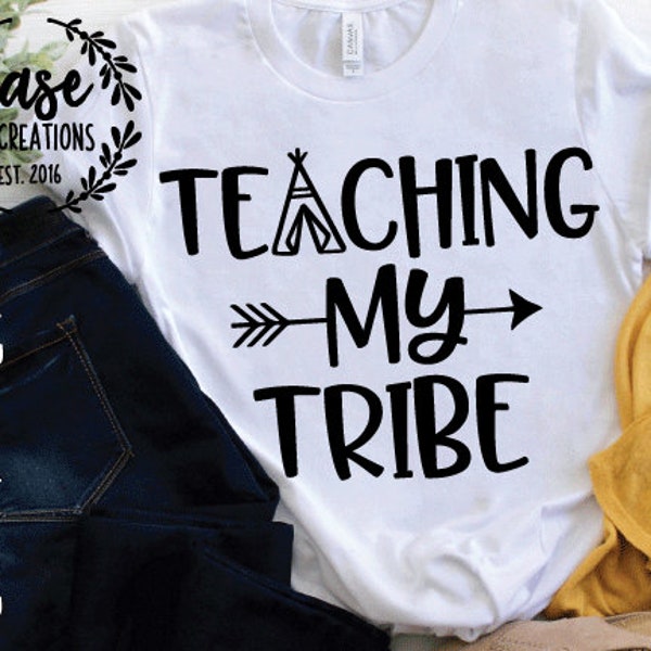 Teacher Tribe Svg - Etsy
