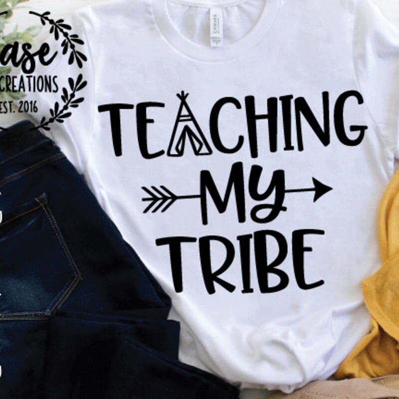 Teacher Tribe Svg - Etsy