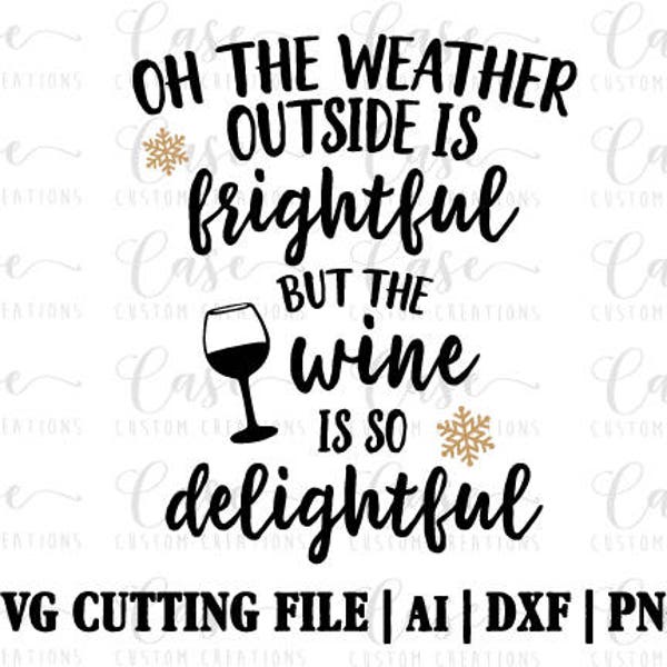 Wine is Delightful - Etsy