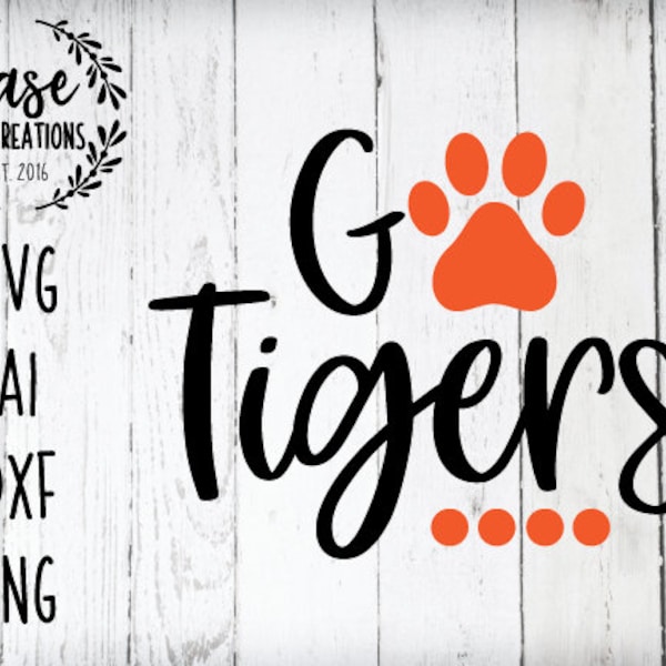Go Tigers - Etsy