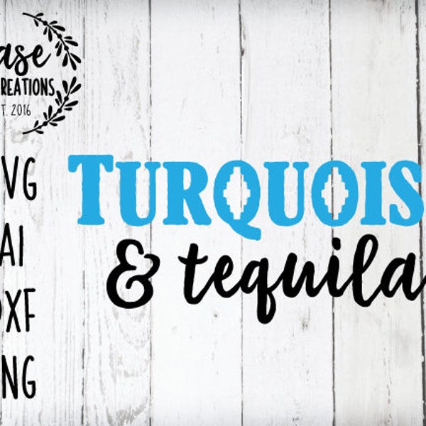 Turquoise Svg - Etsy