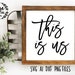 This is Us SVG Cutting File, AI, Dxf and Printable PNG Files Cricut and ...