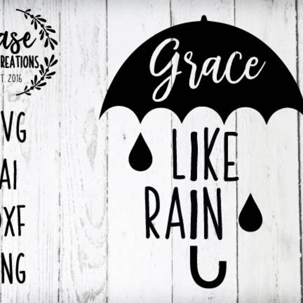 Grace Like Rain - Etsy