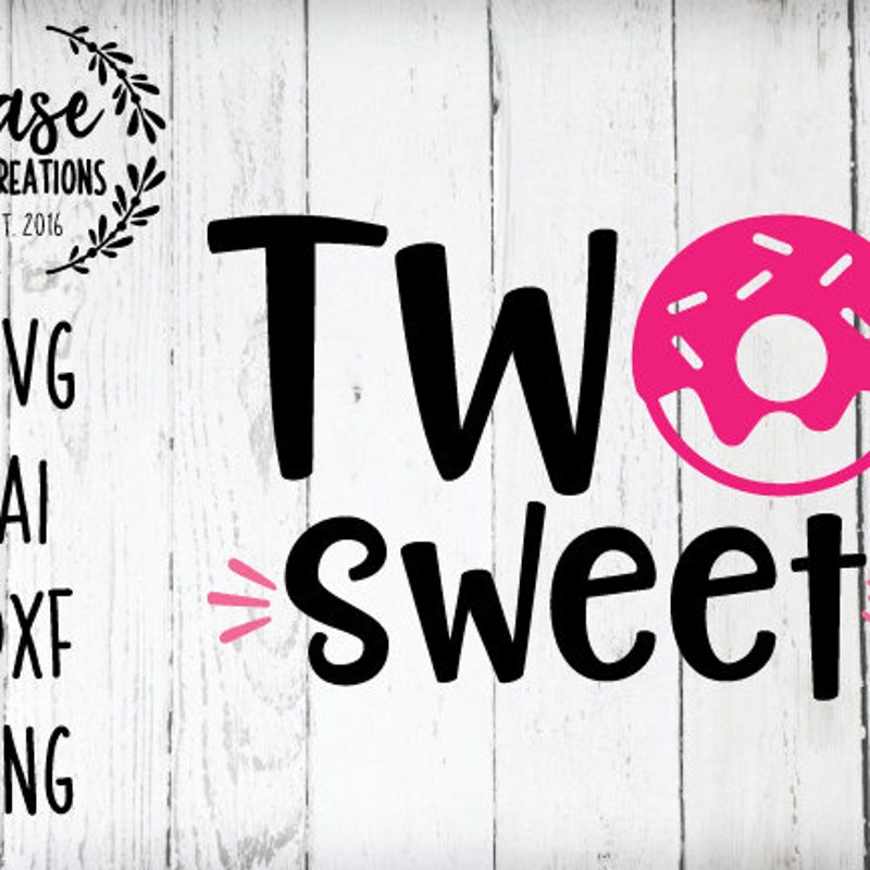Two Svg - Etsy