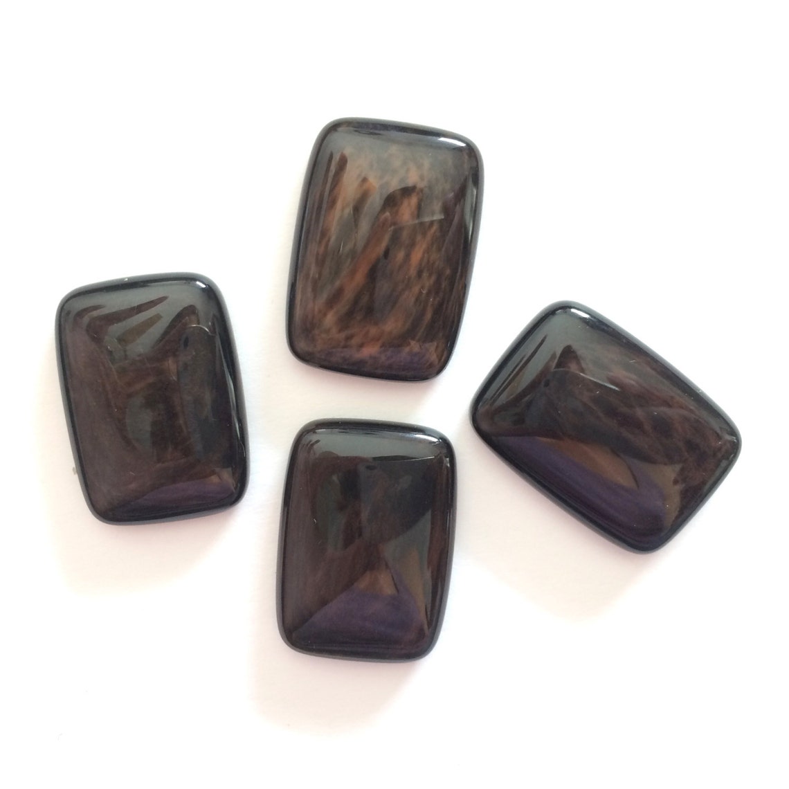 Mahogany Obsidian Cabochon / Obsidian Stone / Jewelry Making - Etsy