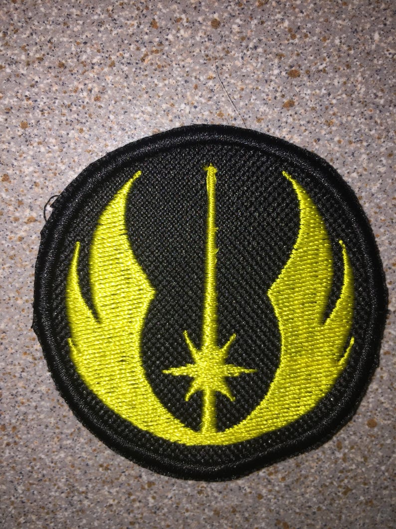 Star Wars Jedi Order Symbol Embroidered Sew on Patch - Etsy