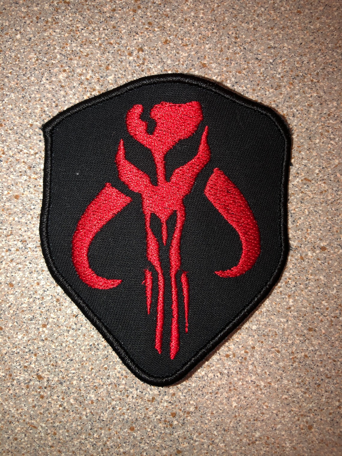 Star Wars Mandalorian Shield Symbol Embroidered Sew on Patch - Etsy