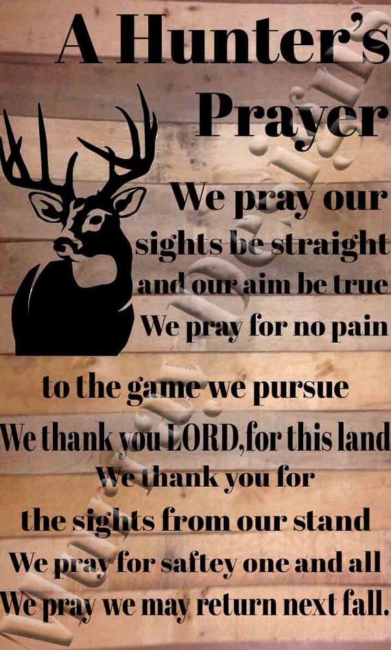 Elk Hunting Prayer