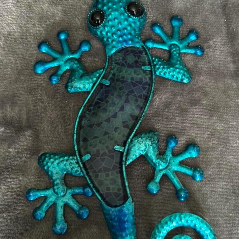 Mosaic Gecko - Etsy UK